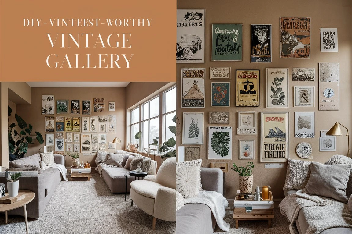 DIY Tips: Creating a Vintage Gallery Wall at Home